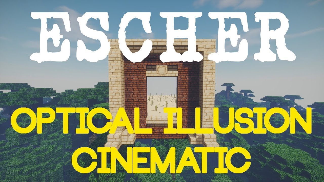 ESCHER | Optical Illusions Minecraft Cinematic 1080p60 - YouTube