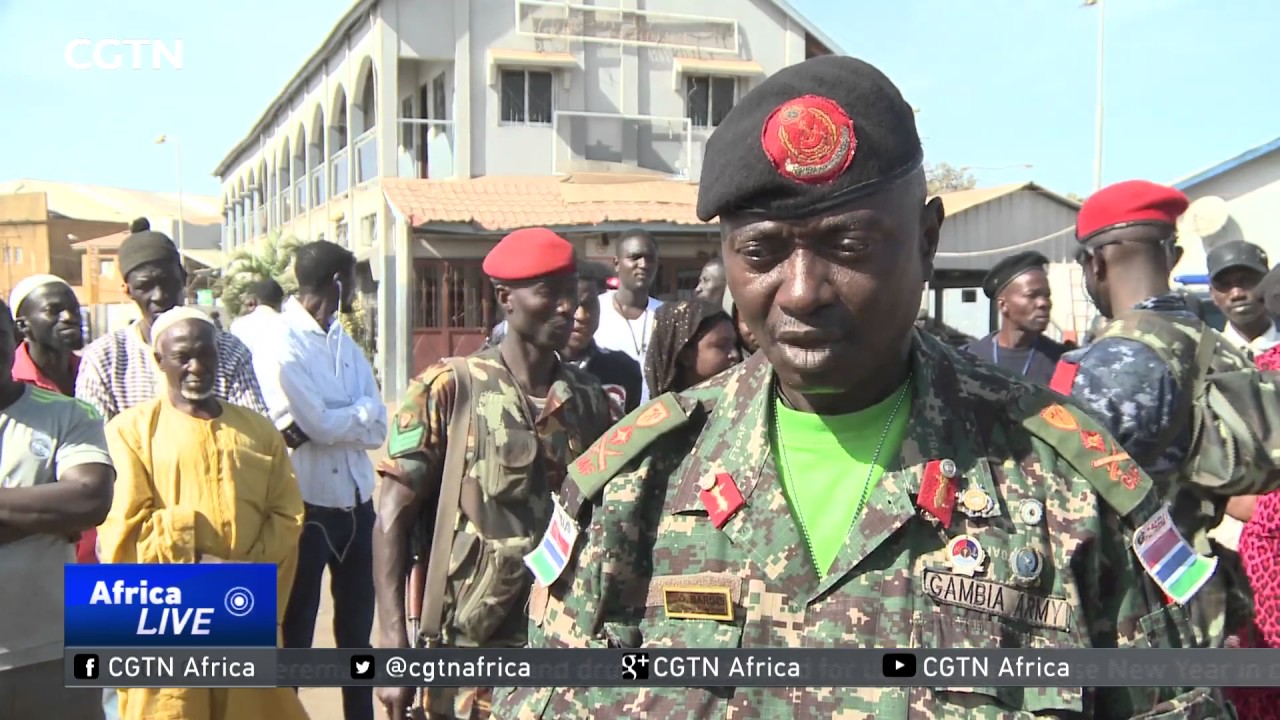 Gambia's army chief in charge, awaiting President Barrow's arrival ...