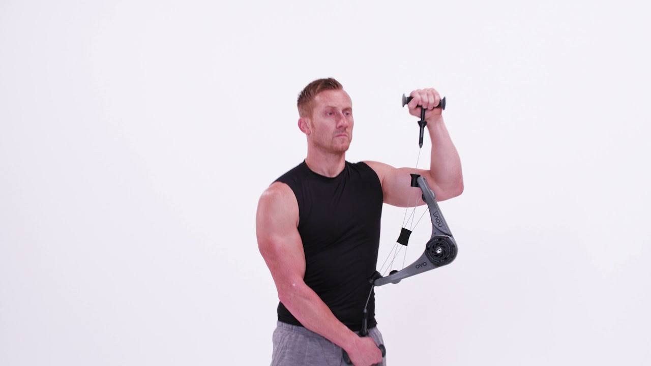 Lunge + Shoulder Press - Left - YouTube