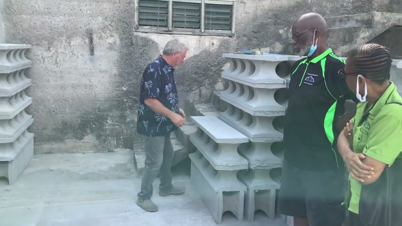 How to install an E-Z Block Wall - YouTube