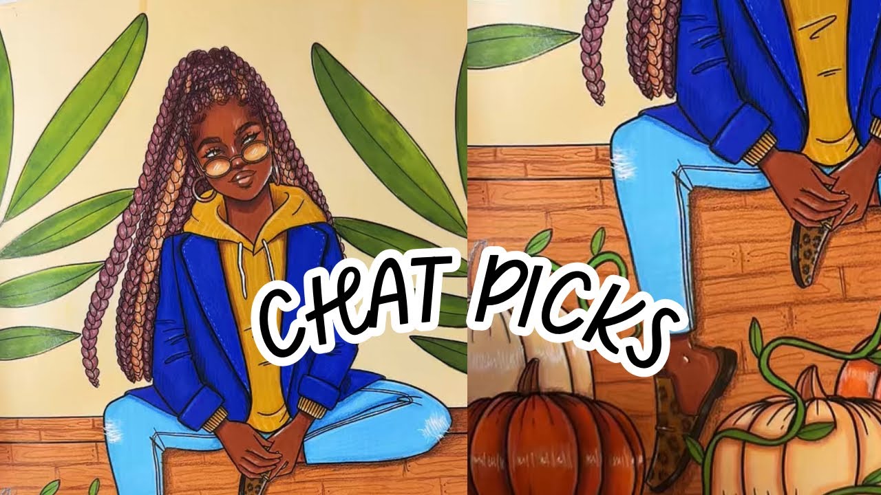 Coloring Fall Vibes | Coloring with Coco Live - YouTube