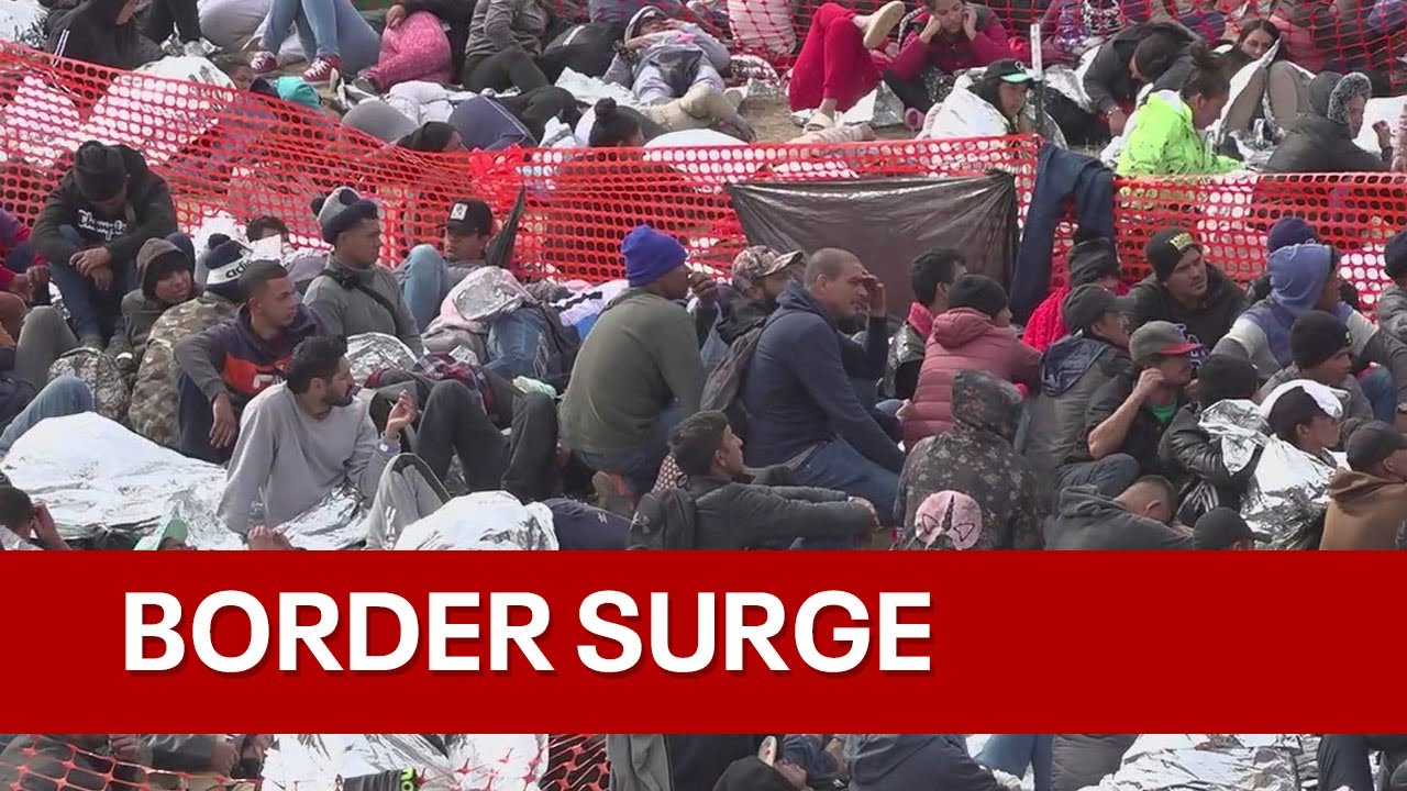 Border surge: More migrants being smuggled by train - YouTube
