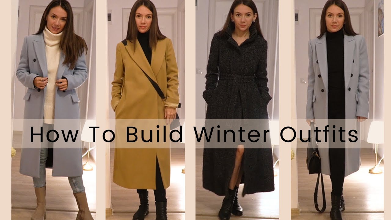 WINTER OUTFIT IDEAS | Easily Build Outfits, Winter Capsule Wardrobe ...