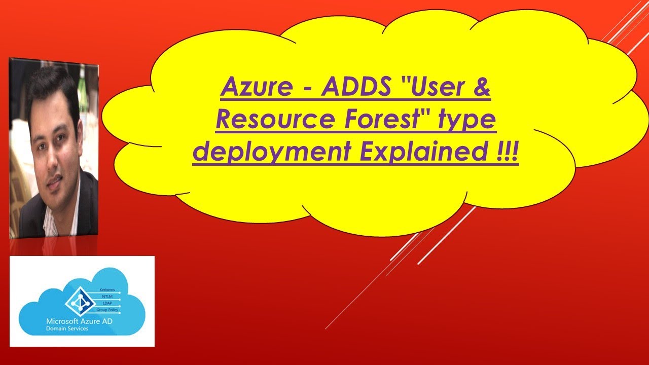 Azure - ADDS "User & Resource Forest" type deployment Explained ...