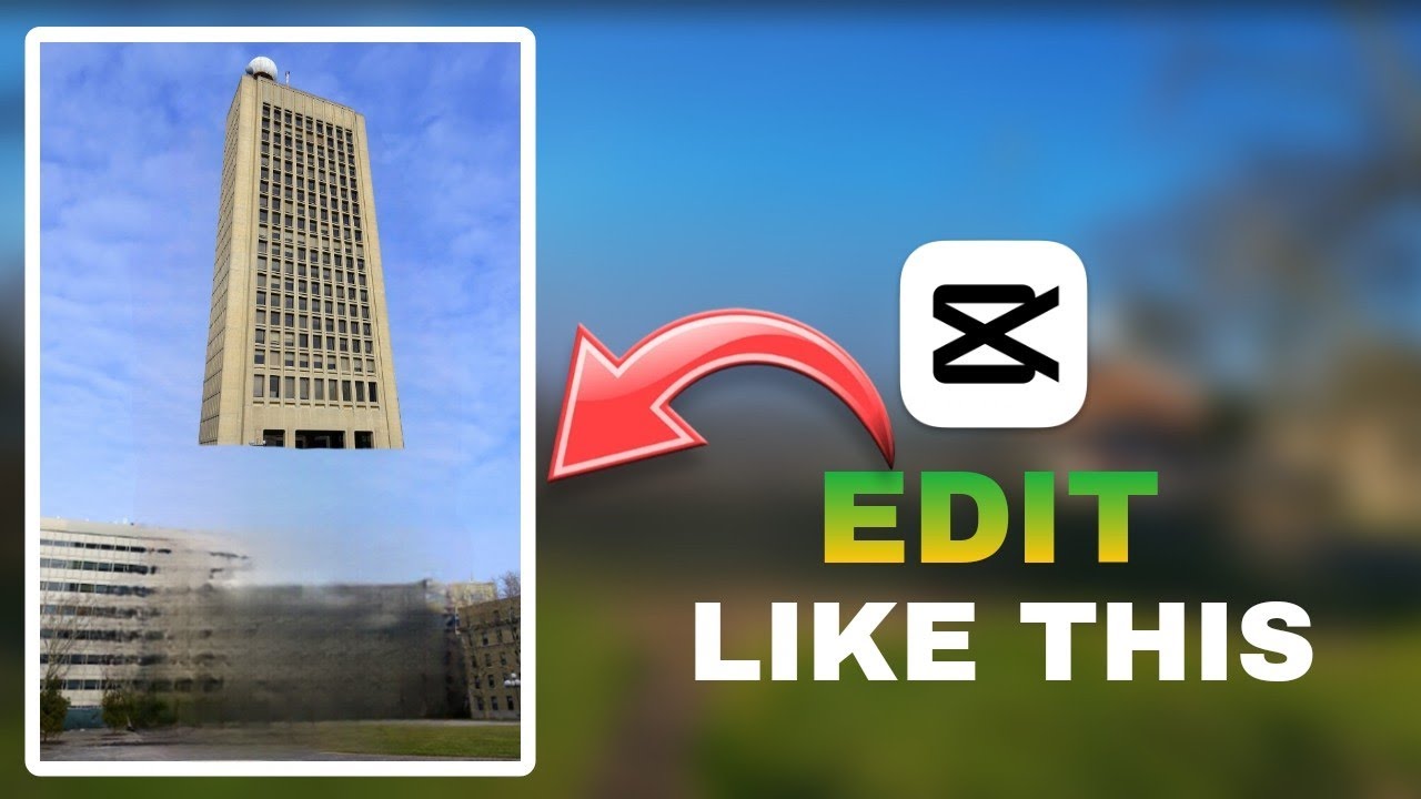 Sidee CAPCUT building drop effect logu edit gareyo || how to edit building drop effect on capcut ...