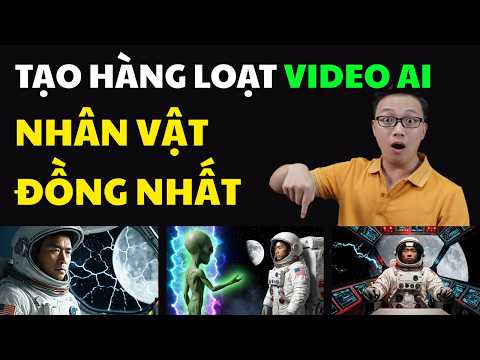 Cách tạo video AI nhân vật đồng nhất, tạo không giới hạn