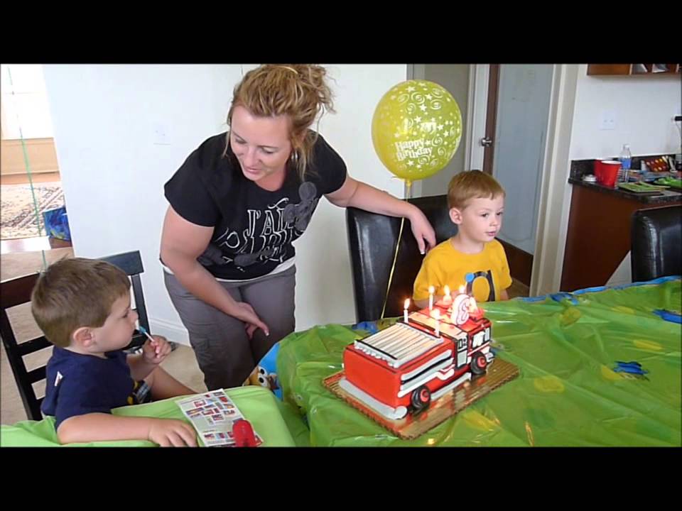 Grant and Gavin's 3rd Birthday - YouTube
