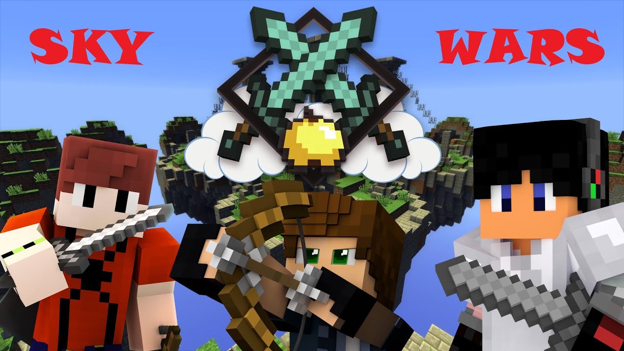 SkyWars на MineStars - YouTube