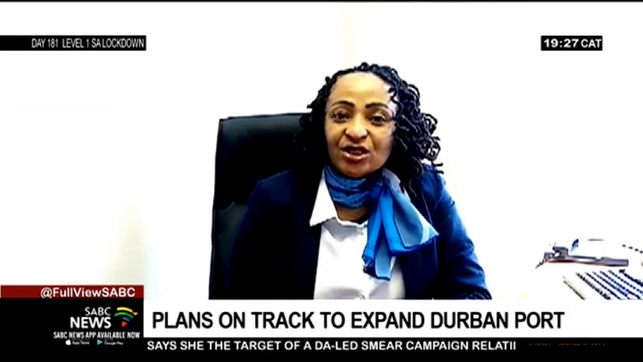 Transnet National Ports Authority says plans to expand the Durban ...