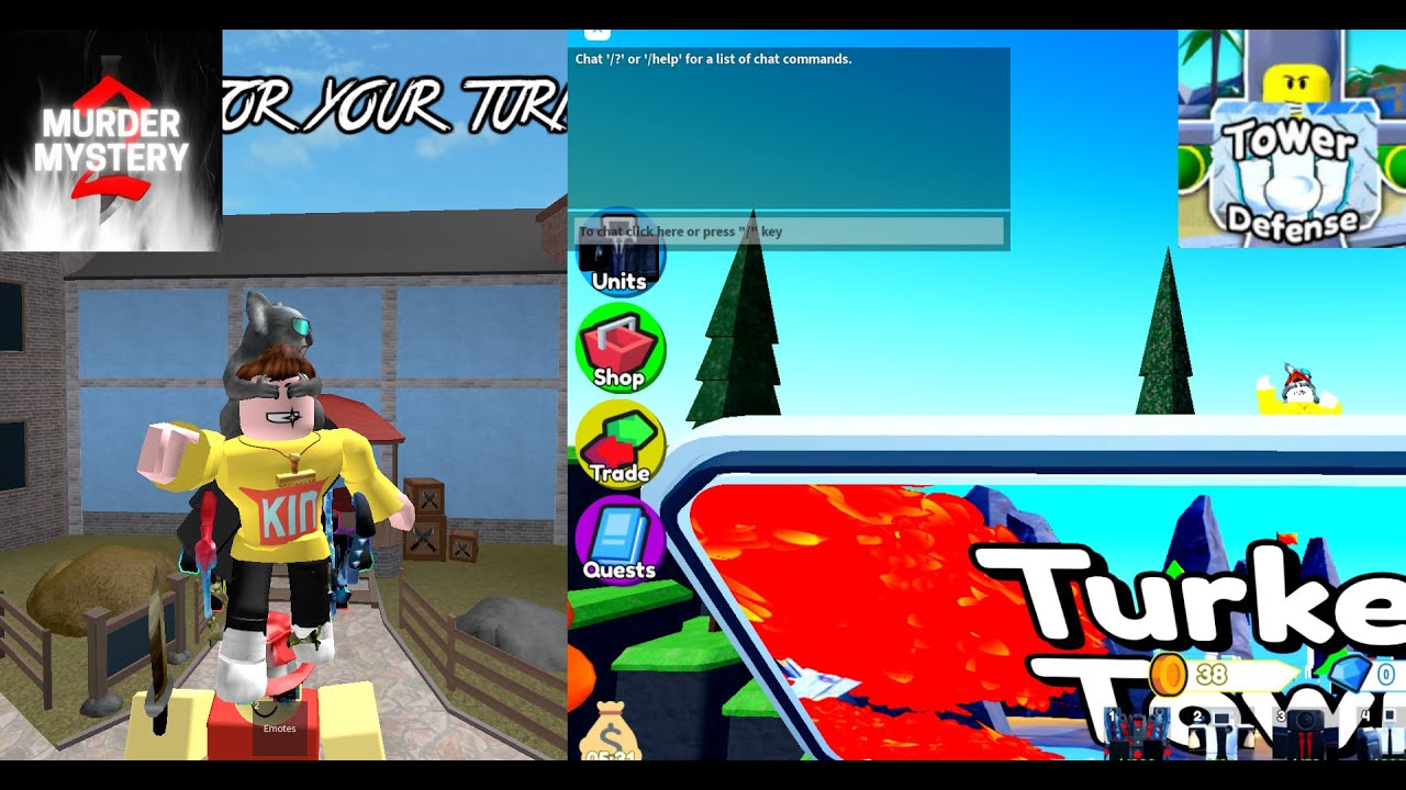 30 minutes video The roblox experince😎😉 mm2 + ttd - YouTube