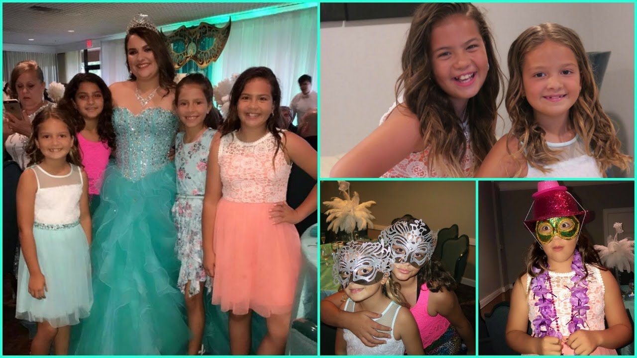 GETTING READY FOR THE PARTY " QUINCEANERA " ALISSON & EMILY - YouTube