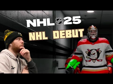 NHL 25: Goalie Be a Pro #6 - My NHL Debut - YouTube