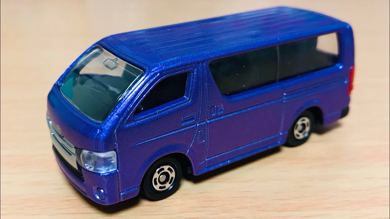 TOMICA TOYOTA HIACE COLORFUL COLLECTION 2022 (Toyota Hiace Purple 7 ...