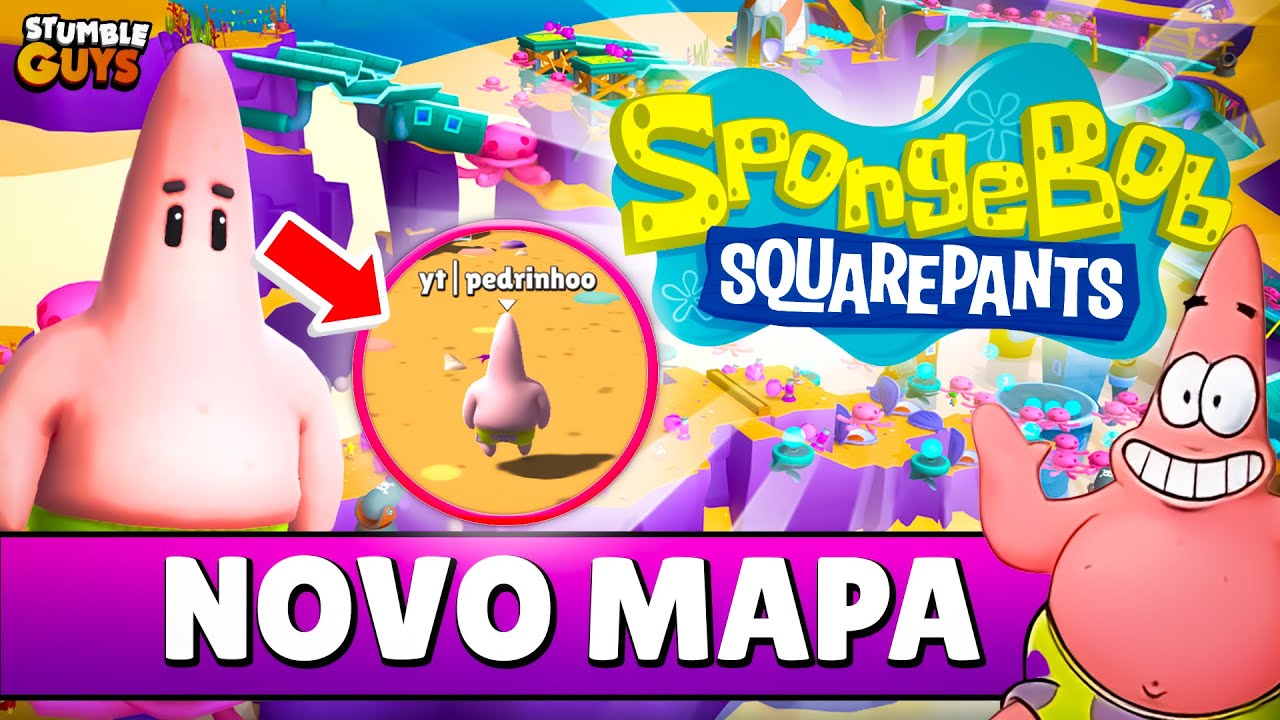 O Mapa Desafiador com a Skin do Patrik no Stumble Guys: Vale a Pena ...