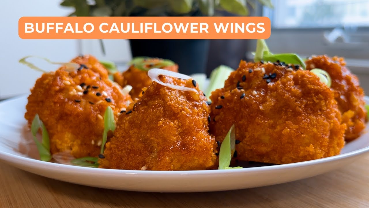 Buffalo Cauliflower Wings| Crunchy, Vegan, and Healthier Alternative To ...