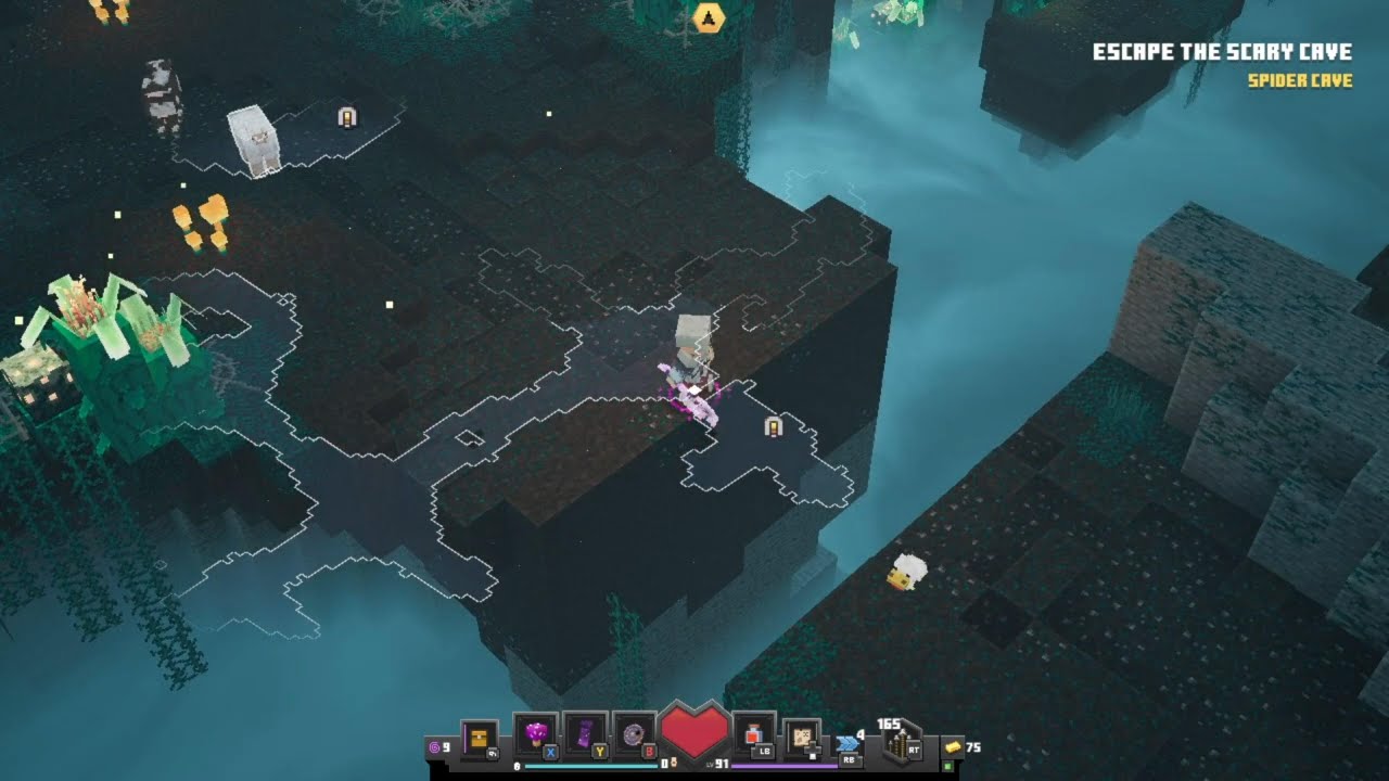 Minecraft Dungeons: Spider Cave - Stuck FIX! (Bad Checkpoint / Map ...