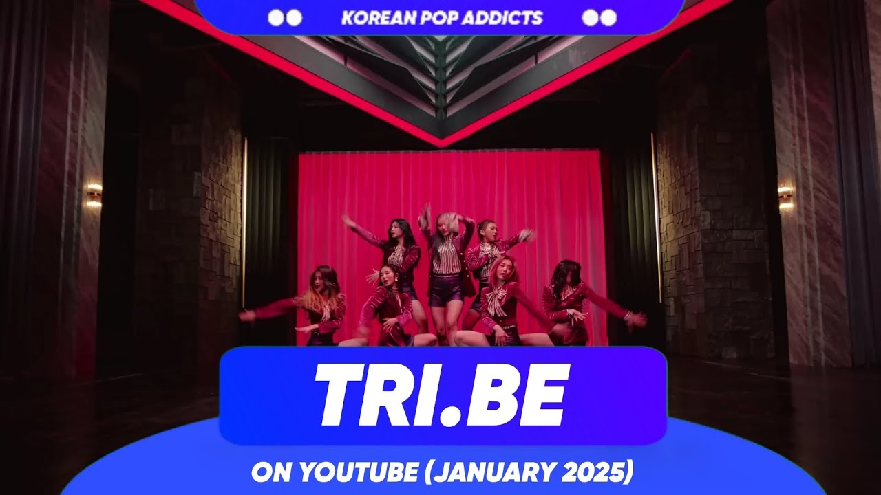 TOP10 | MOST VIEWED SONGS OF TRI.BE ON YOUTUBE (JANUARY 2025) - YouTube