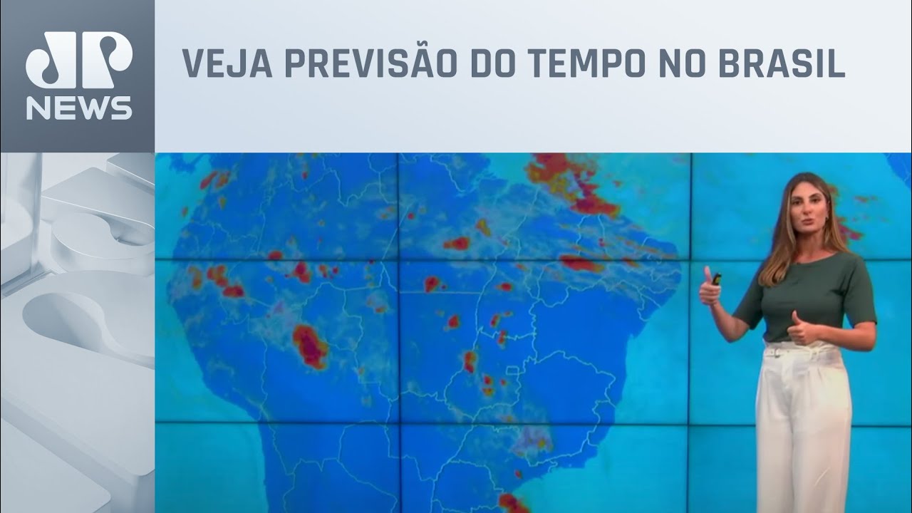 Semana Terá Calor E Chuva Forte Na Maior Parte Do País Youtube