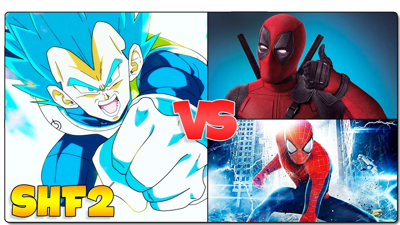 VEGETTA VS LA FUSIÓN DE DEADPOOL Y SPIDERMAN ¿QUIÉN GANARÁ? | SUPER ...