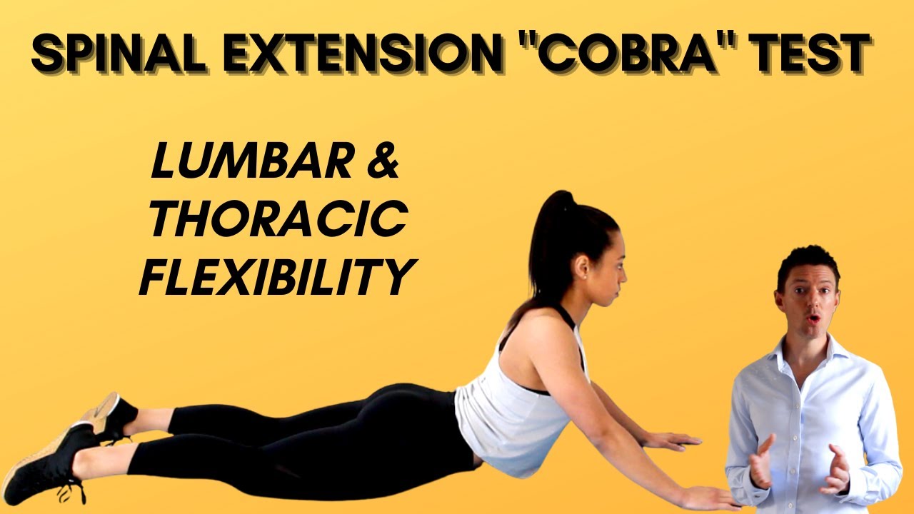 Spinal Extension Test - Lumbar & Thoracic Flexibility... - YouTube