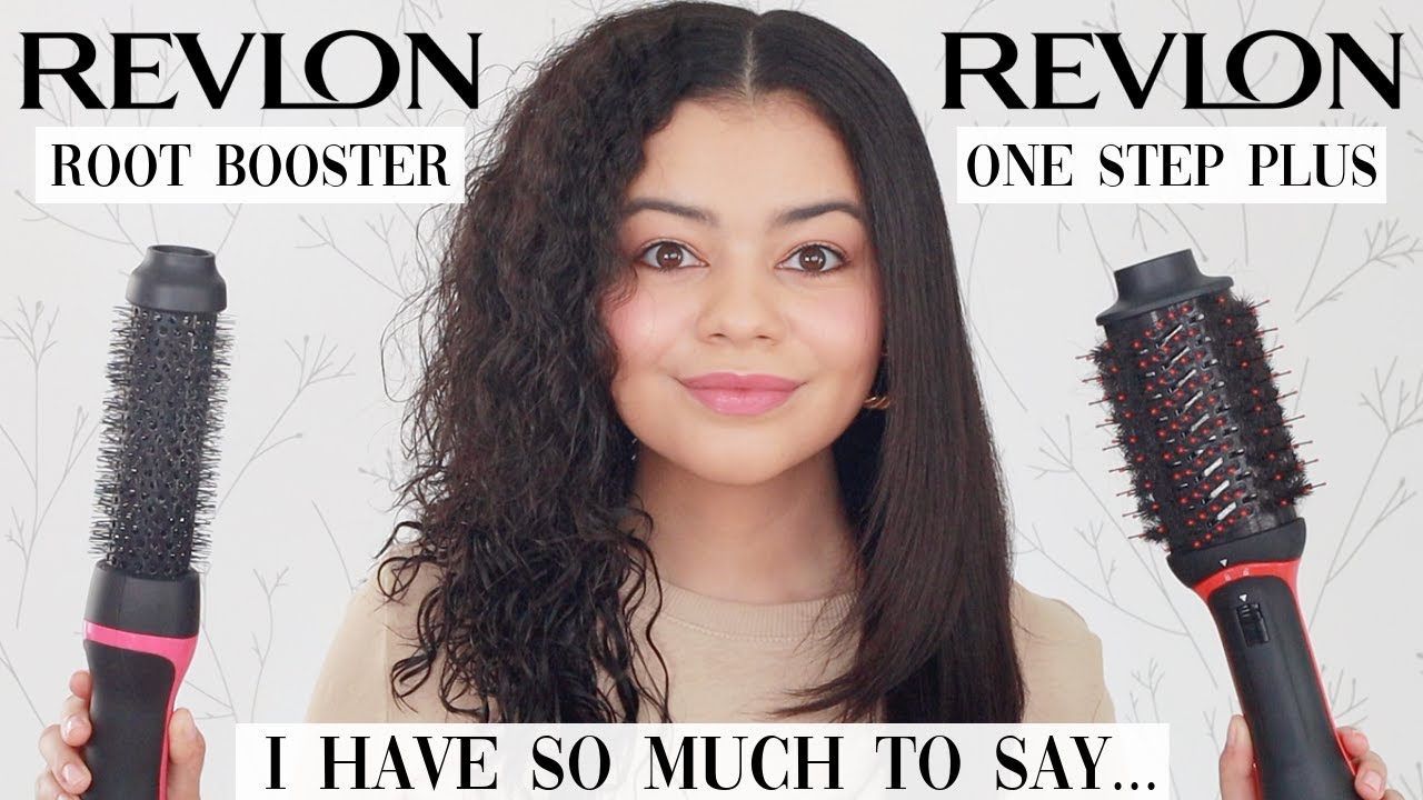 REVLON ROOT BOOSTER VS NEW ONE STEP PLUS ON CURLY HAIR - HONEST REVIEW ...