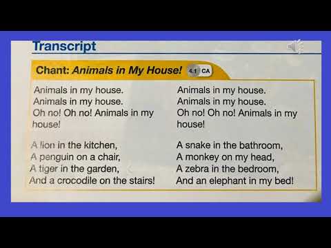 CHANT ANIMALS IN MY HOUSE - YouTube