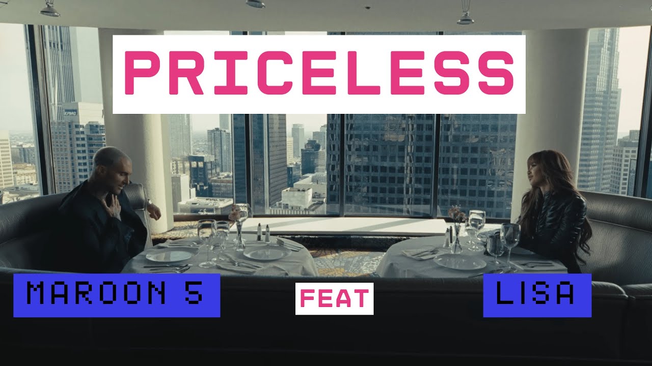 Maroon 5 Feat Lisa - Priceless (Lyrics Video) - YouTube