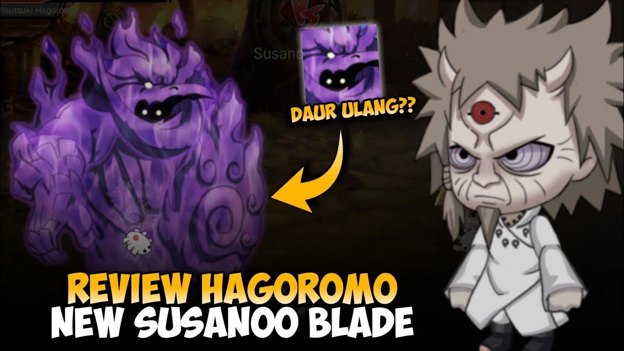 REVIEW HAGOROMO!! SUSANOO BLADE DAUR ULANG | Ninja Heroes New Era - YouTube