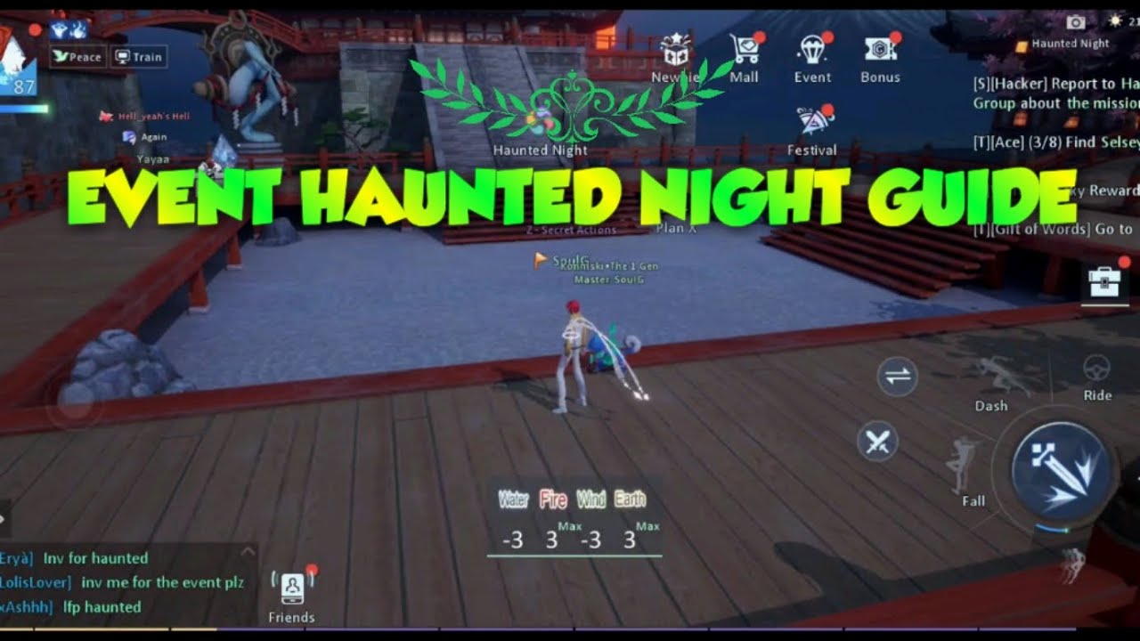 Dragon Raja - EVENT HAUNTED NIGHT GUIDE - YouTube