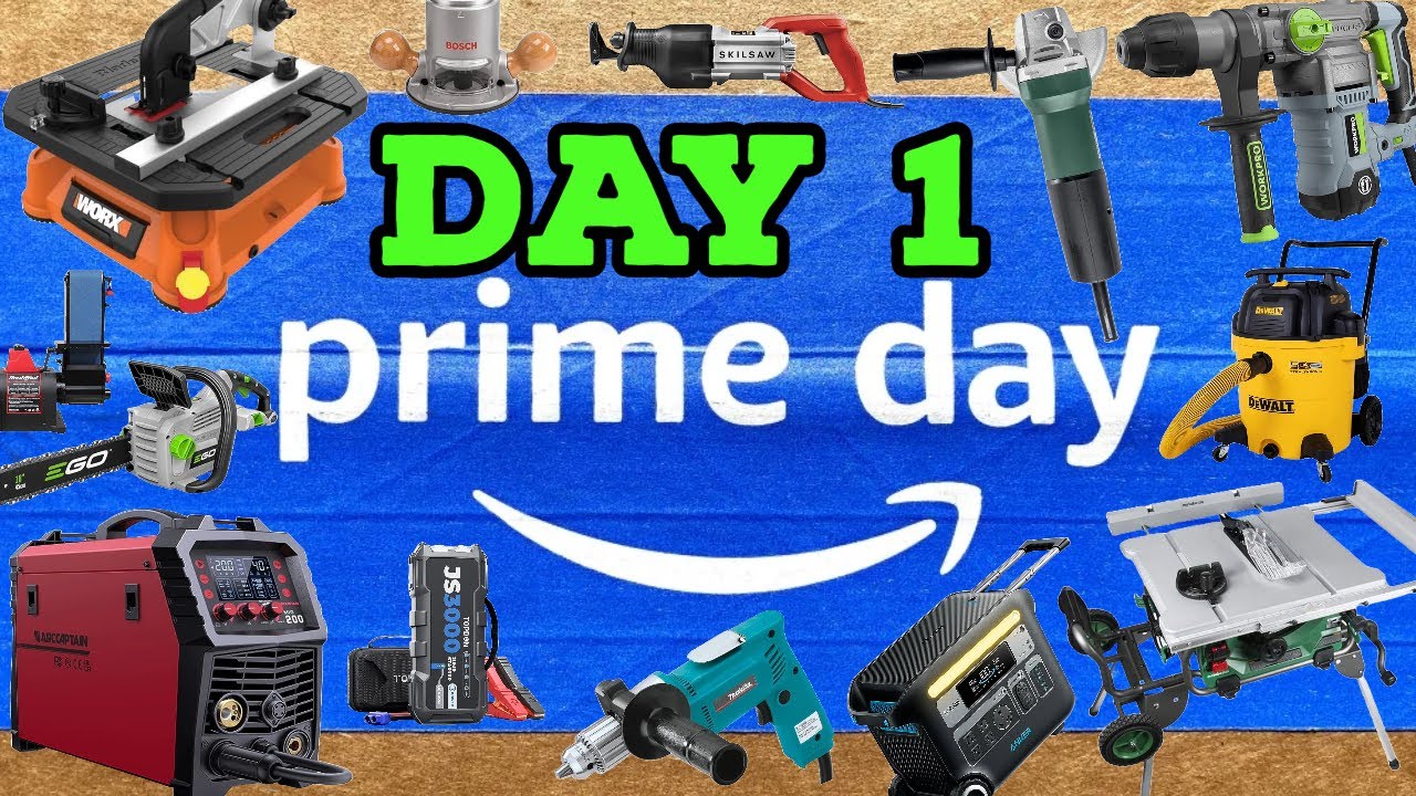 Amazon Prime Day 1 Tools and Power Deals! - YouTube
