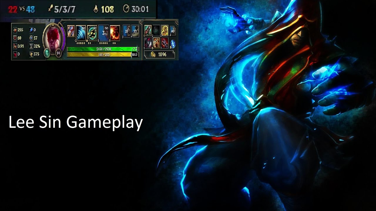 Lee Sin Gameplay - League of Legends - YouTube