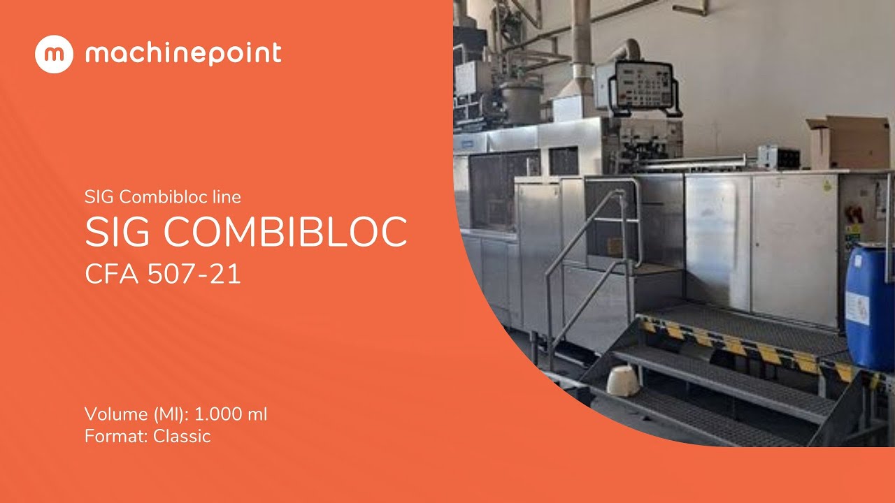 SIG COMBIBLOC CFA 507-21 SIG Combibloc line | SIG COMBIBLOC Machines ...