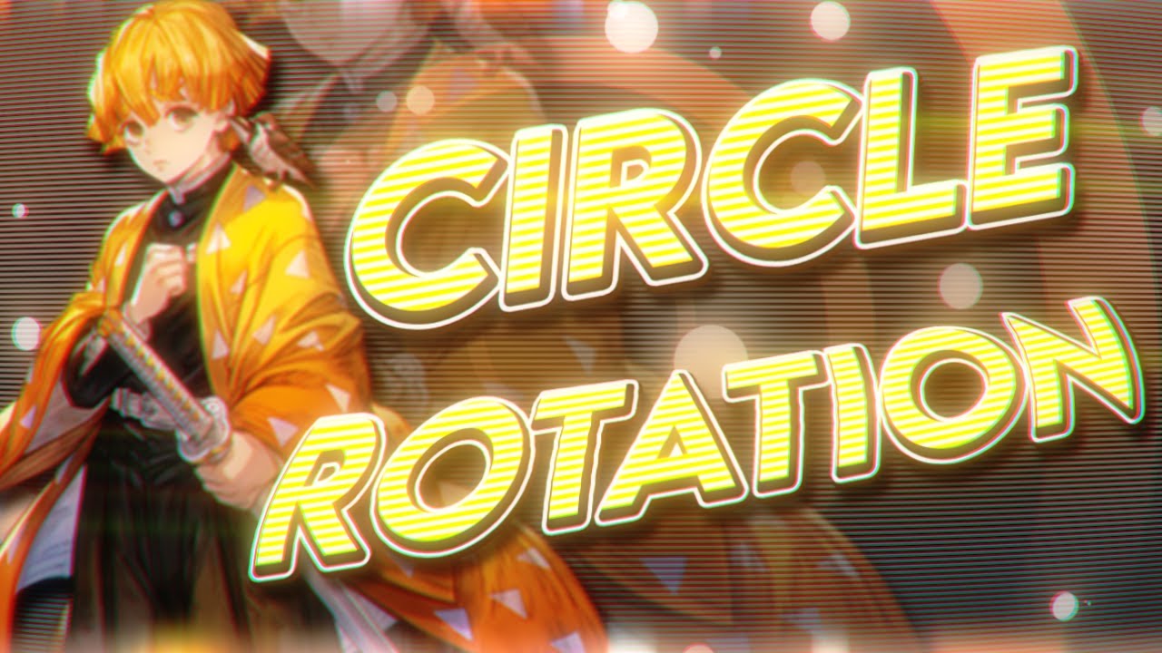 CIRCLE ROTATION TRANSITION: After Effects AMV Tutorial - YouTube