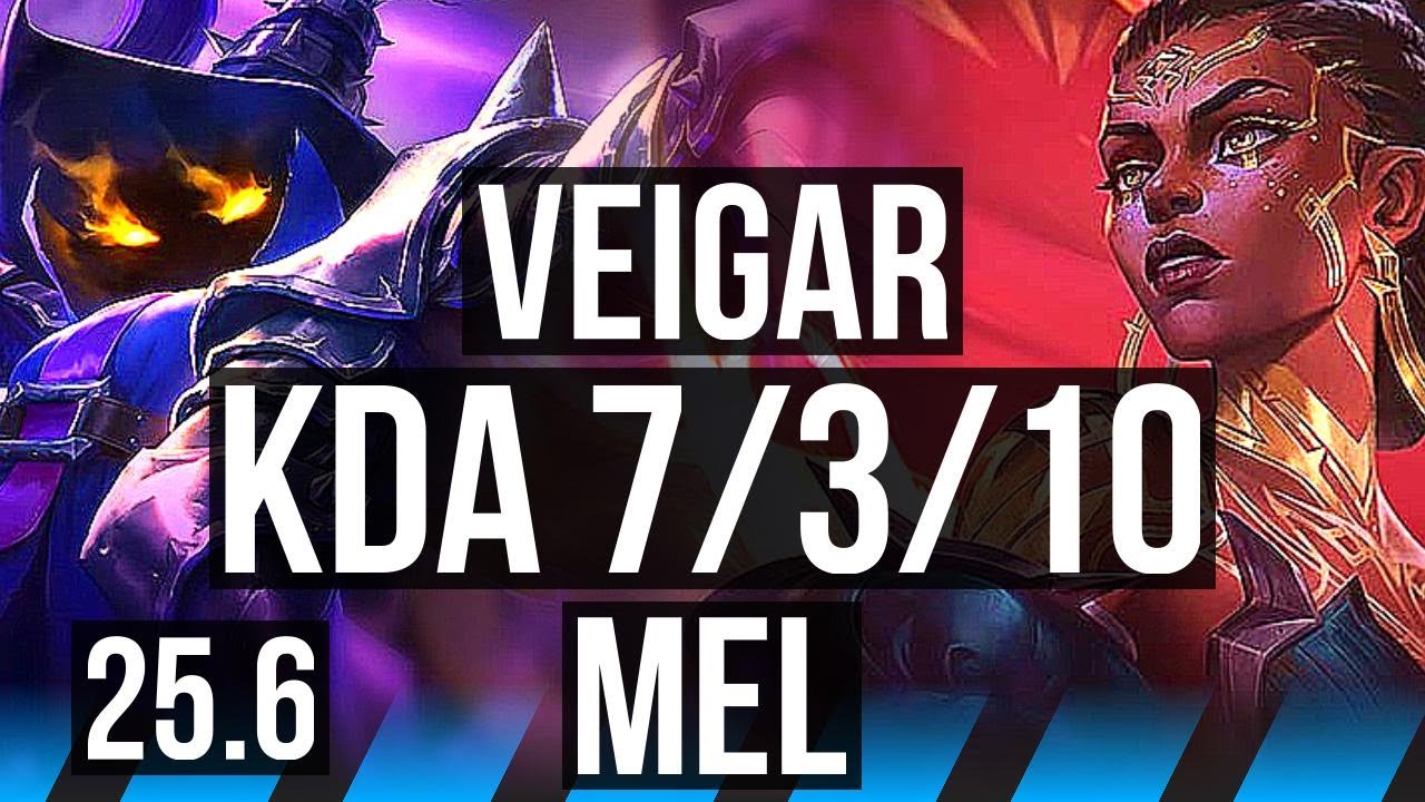 VEIGAR vs MEL (MID) | KR Master | 25.6 - YouTube