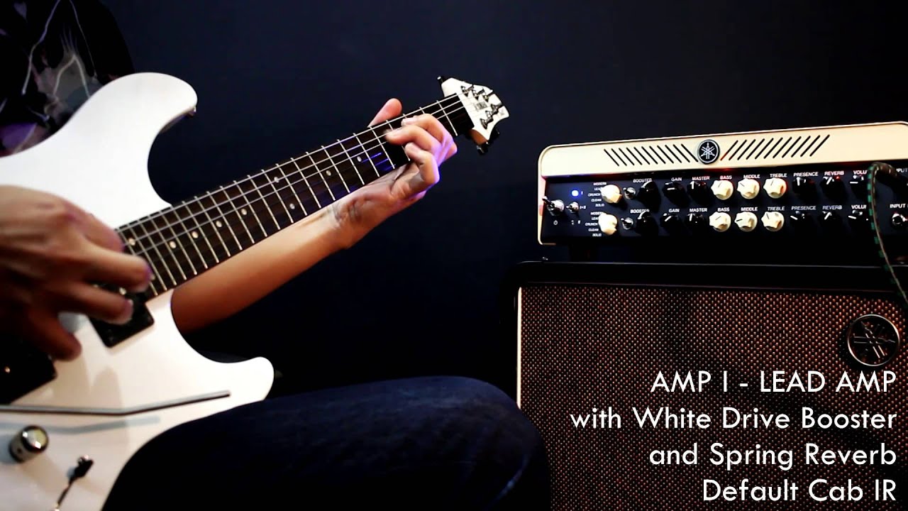 YAMAHA THR100HD LEAD and MODERN Amps Direct Recording Demo - YouTube