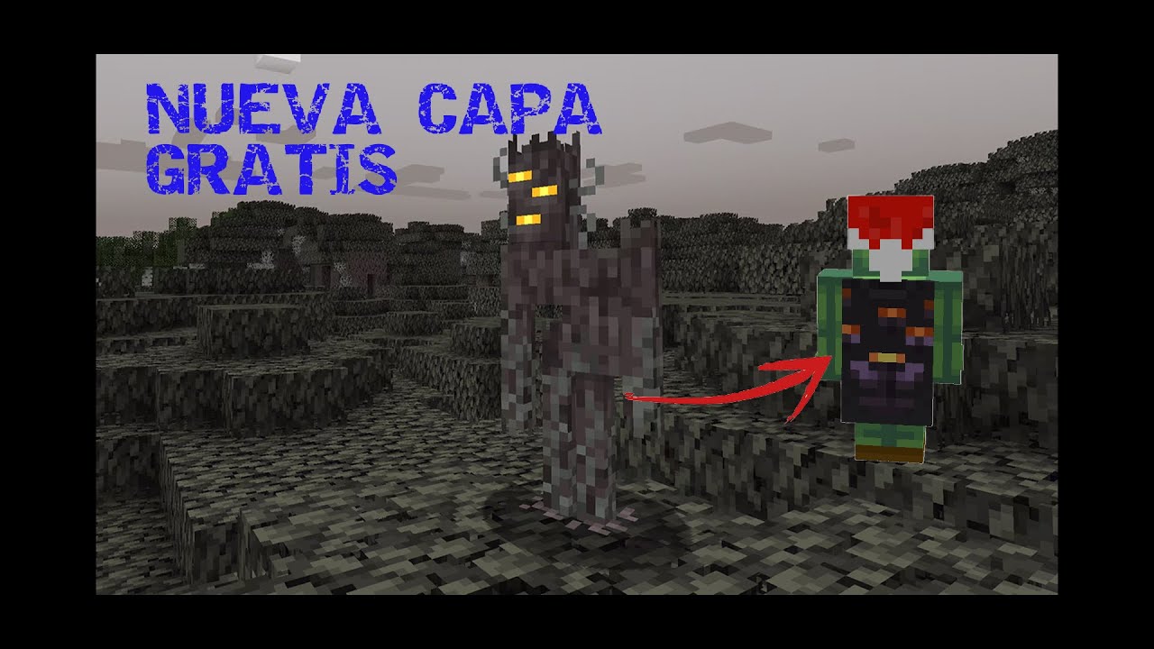 Así conseguí la NUEVA capa de minecraft - YouTube