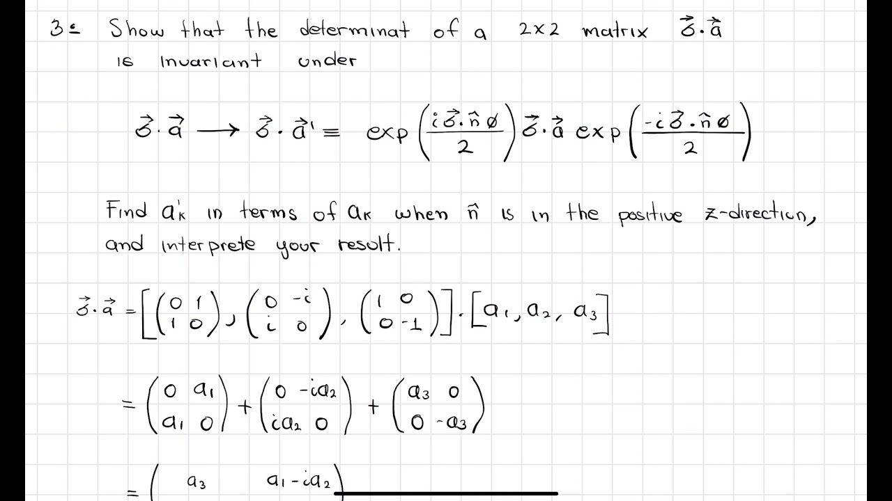 Problem 1.3 - Modern Quantum Mechanics - J. J. Sakurai and Jim ...