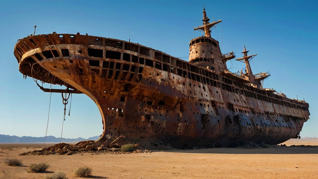 Abandoned War Machines in the Desert: A Haunting Journey - YouTube