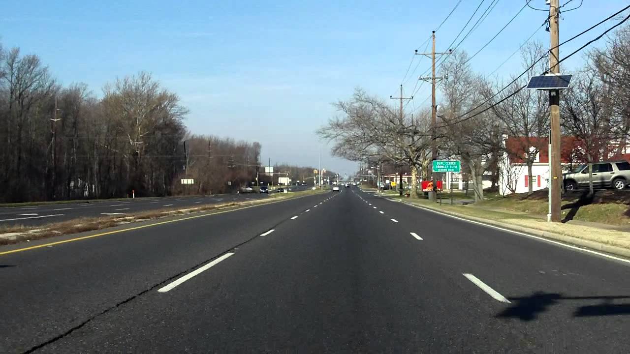 CR 541 (NJ Turnpike to I-295) northbound - YouTube