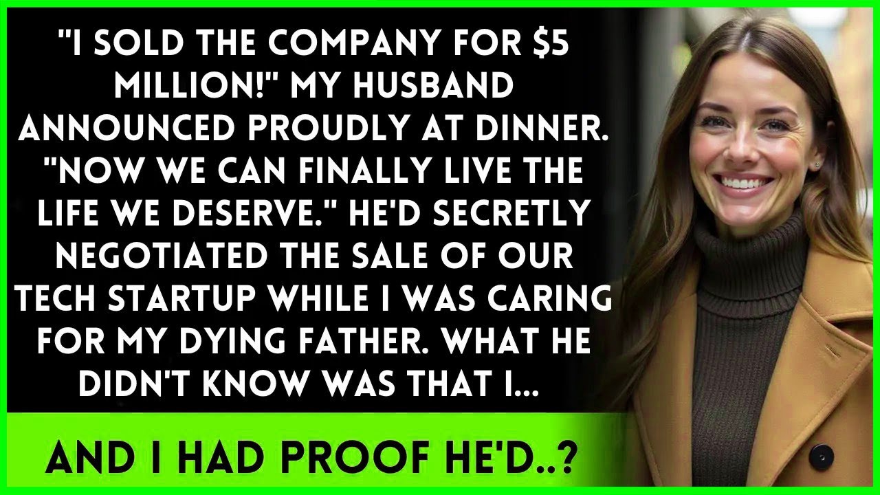 My Husband Sold Our Company Behind My Back, But He Didn't Know Who ...