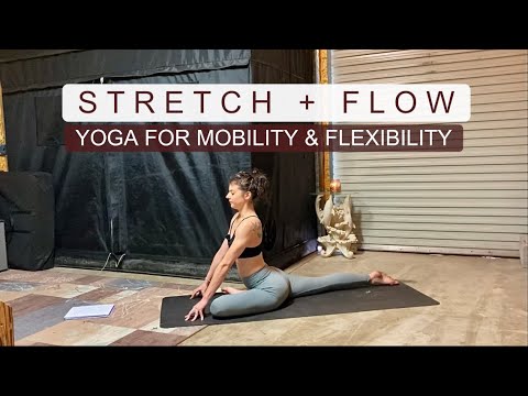 Stretch + Flow Yoga • 30-Minute Vinyasa for Flexibility & Mobility - YouTube