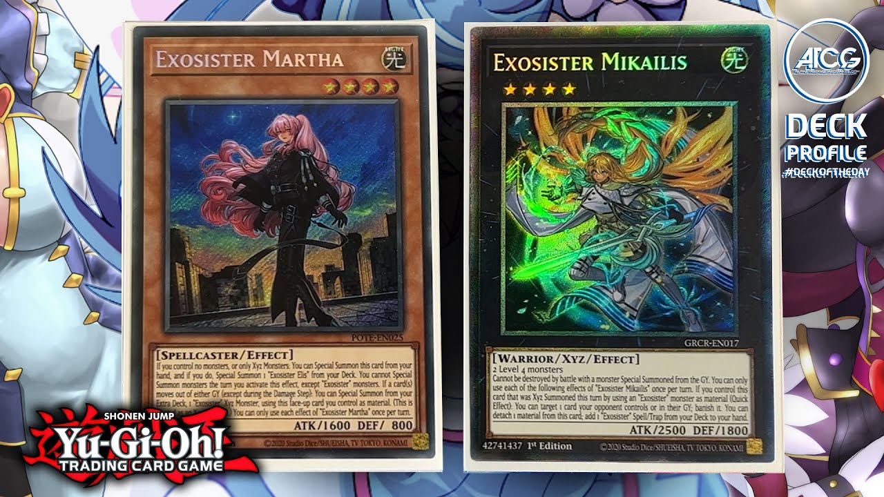 Yu-Gi-Oh! EXOSISTER Deck Profile - POWER OF THE ELEMENTS (August 2022 ...