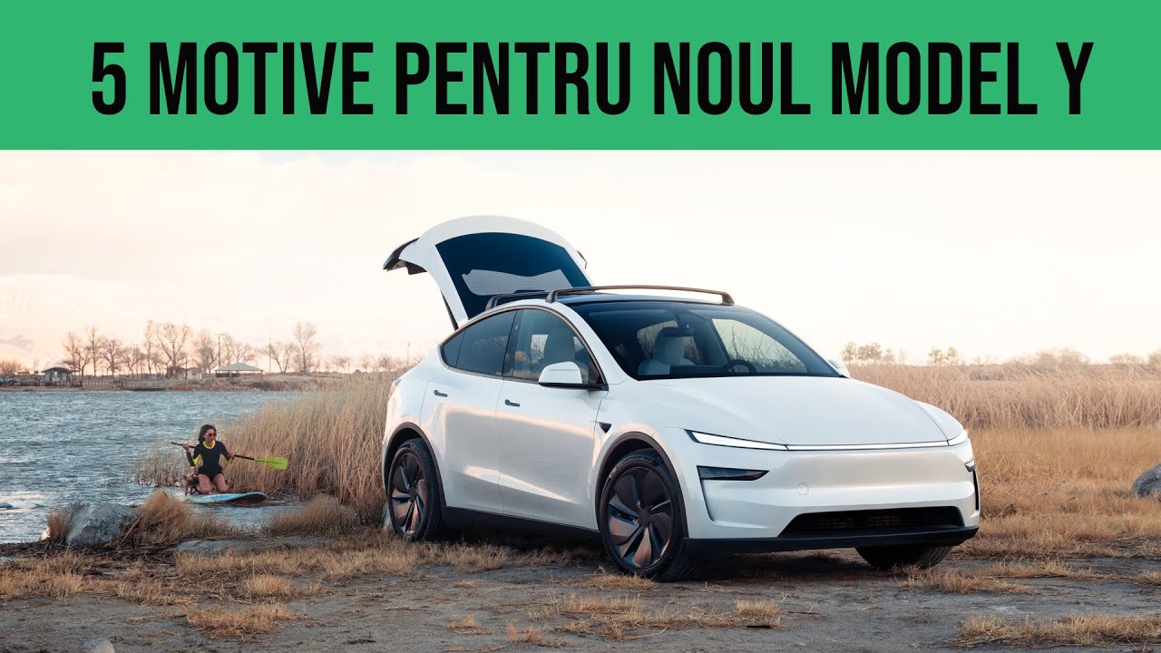 DE CE AS LUA NOUL TESLA MODEL Y - YouTube