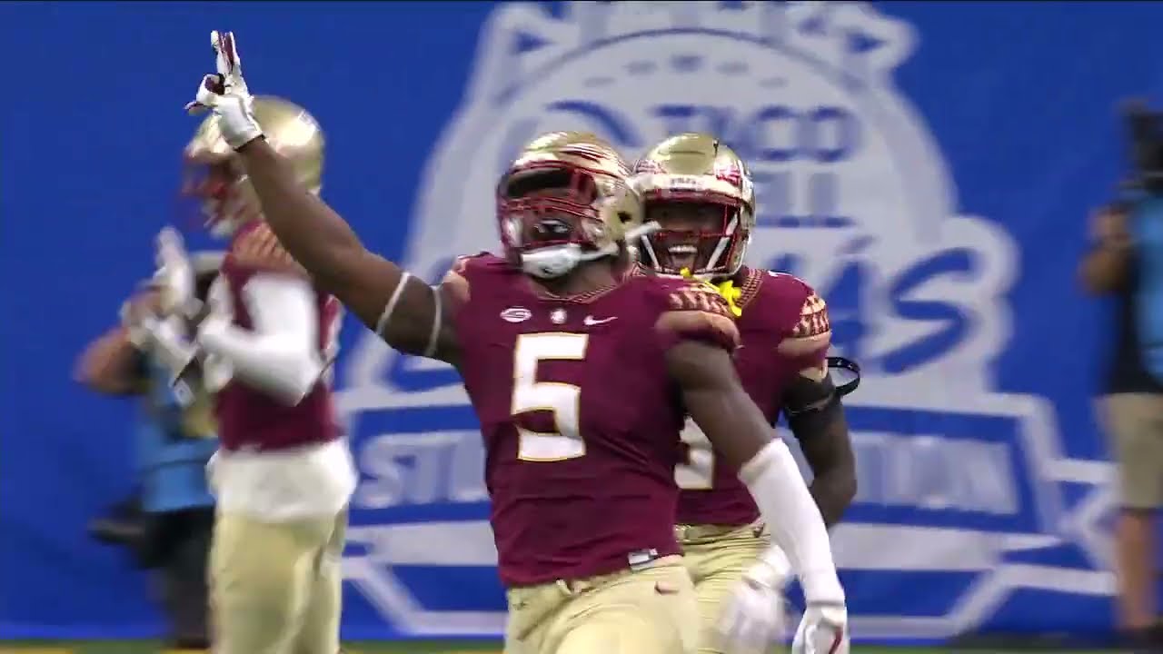Seminole Moment: Jared Verse's Blocked Field Goal vs. LSU (2022) - YouTube