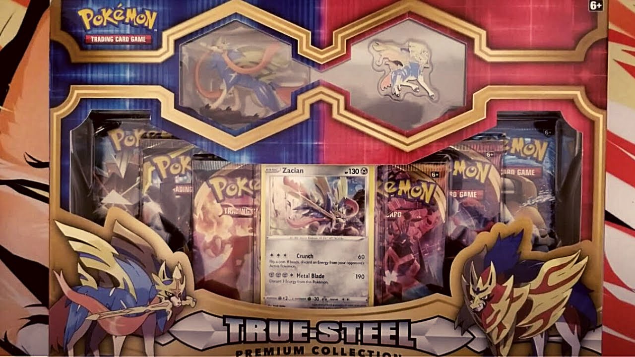 *BRAND NEW* TRUE STEEL PREMIUM COLLECTION POKEMON BOX OPENING! - YouTube
