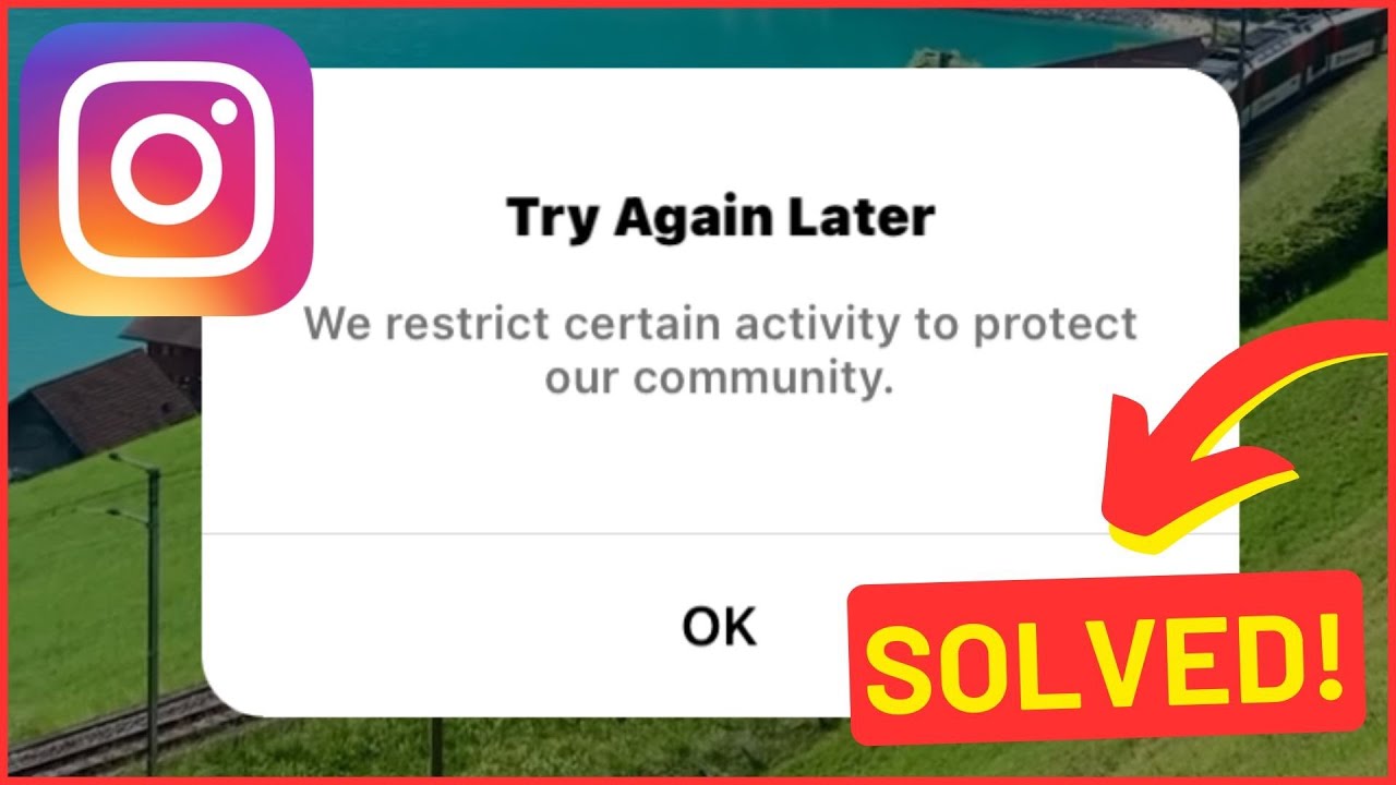 Fix Try Again Later We Restrict Certain Activity To Protect Our ...