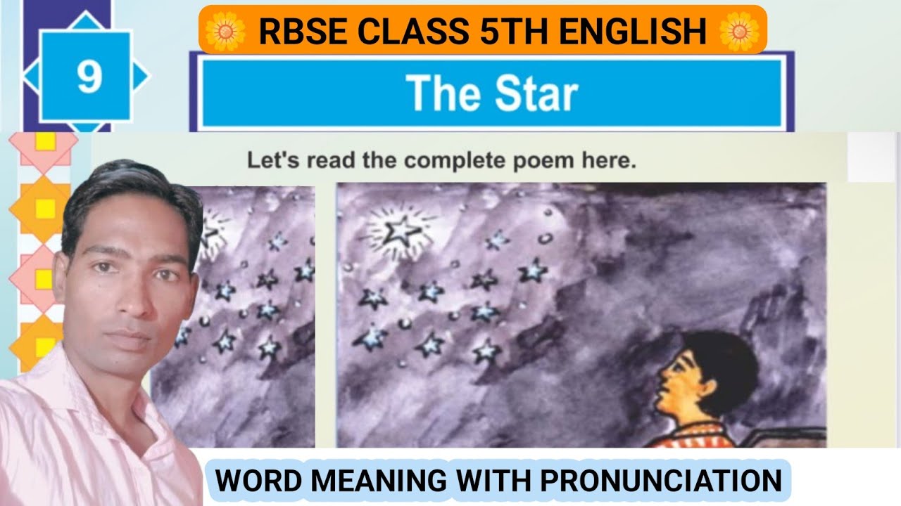 class 5th English chapter 9 the star - YouTube