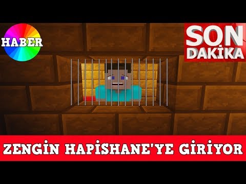 ZENGİN VS FAKİR #48 - Zengin Hapishaneye Giriyor (Minecraft)