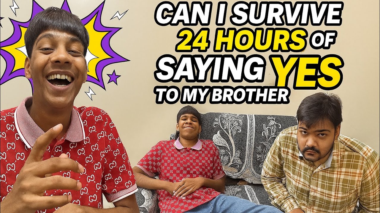 Can I Survive 24 Hours of Saying YES to My Brother - YouTube