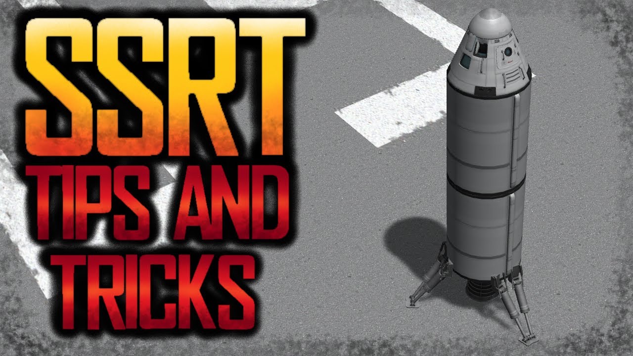 SSRT TIPS AND TRICKS in Kerbal Space Program ssto stuff. - YouTube